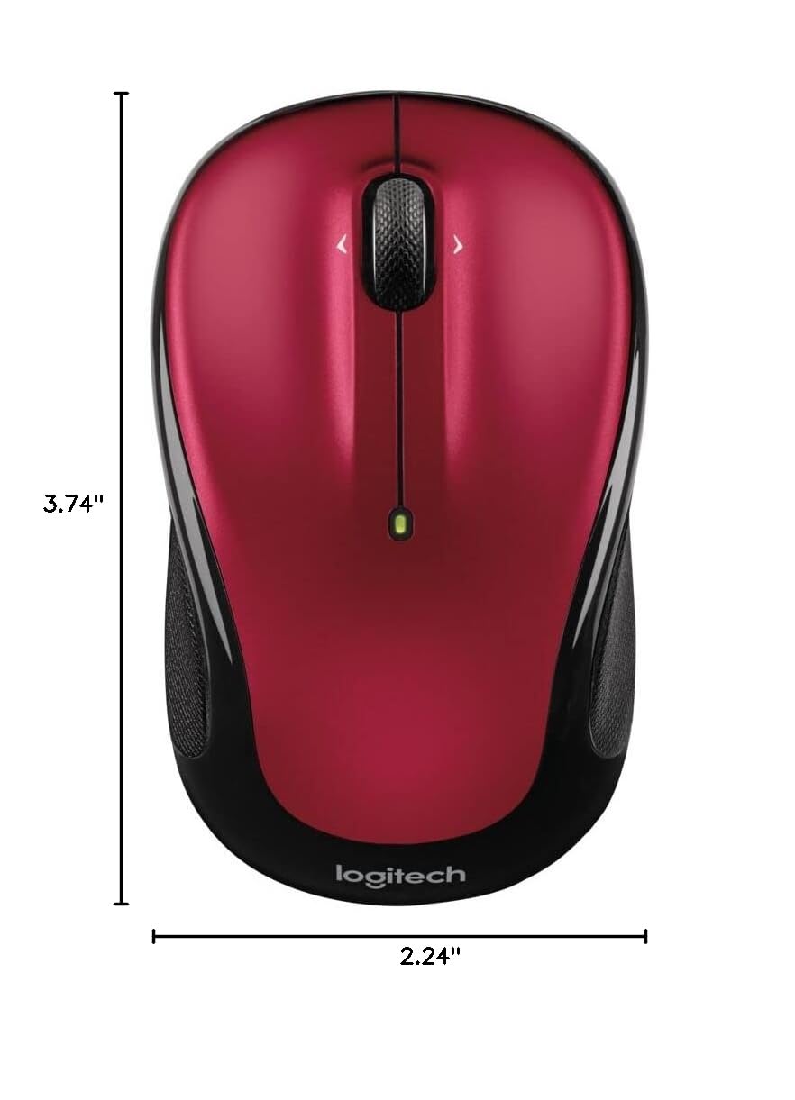 Mua Logitech Wireless Mouse M325 with Designed-For-Web Scrolling - Red ...