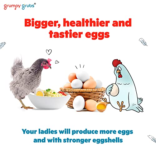 Grumpy Grubs Premium (5lbs) Dried Black Soldier Fly Larvae - Grubs For ...