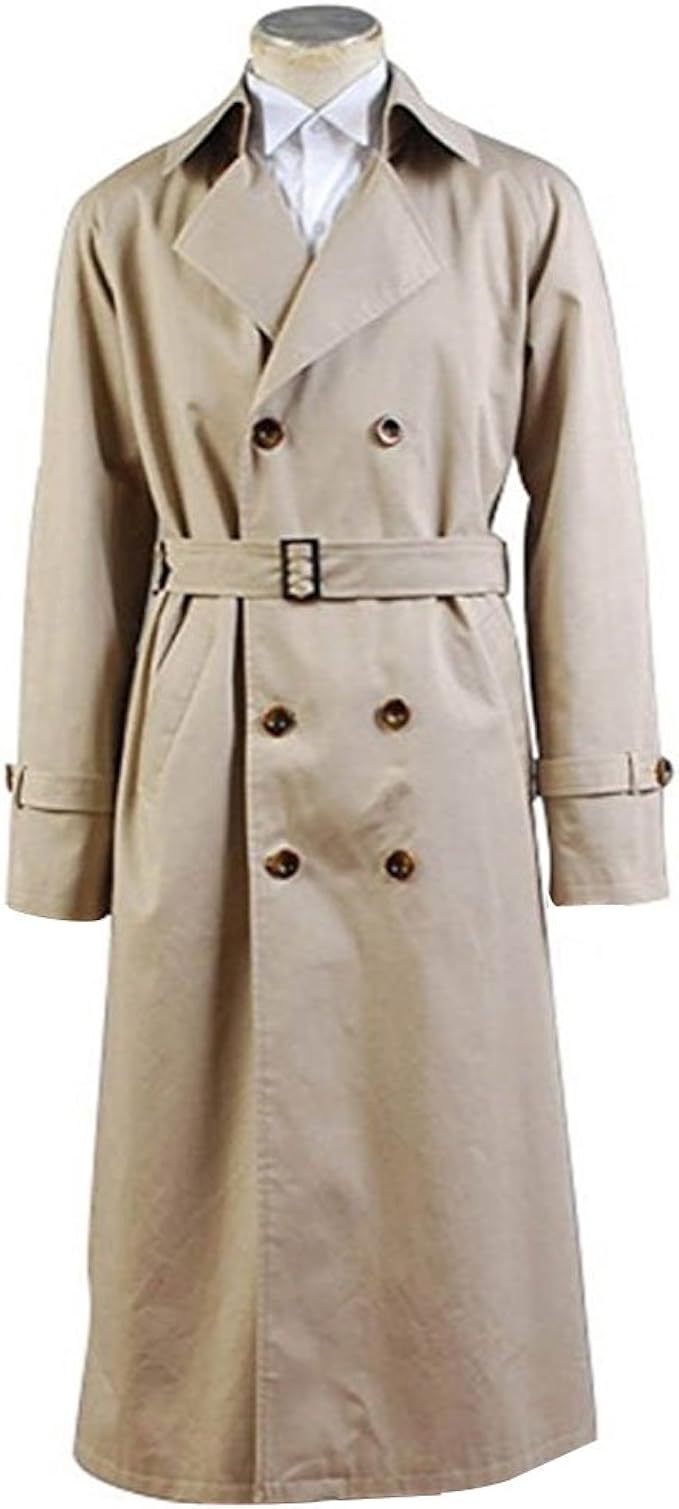 Castiel Trench Coat Back