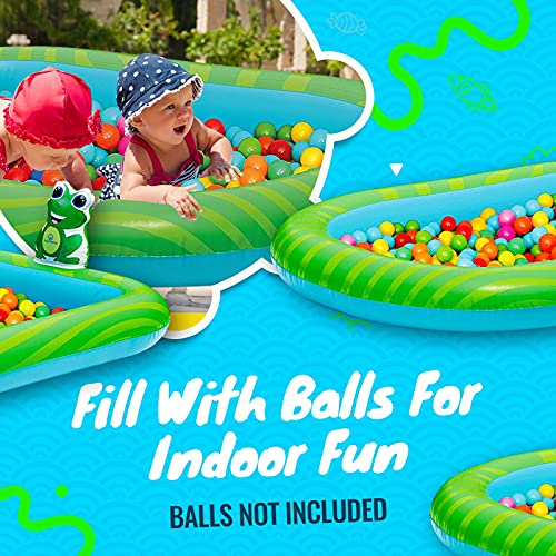 Splashin'kids 3 in 1 Inflatable Sprinkler Pool Kiddie Pool Kids Pool ...