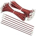 Amazon.com: XINGYHENG 100Pcs(50Pairs) 1.25 mm 2PIN Female And Male Connection Plug With Red ...