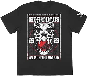 New Japan Pro Wrestling Bullet Club WAR Dogs WE Run The World T-Shirt ...