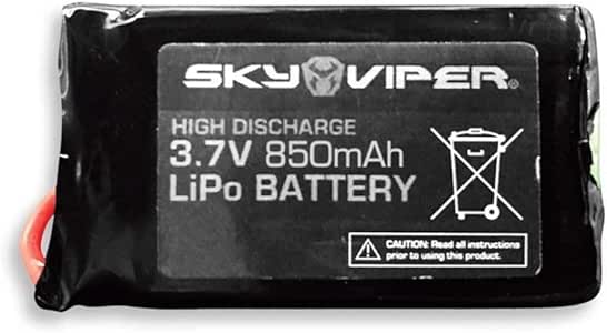 Amazon.com: Sky Viper Extended Flight Time 3.7V 850mAh Drone ...