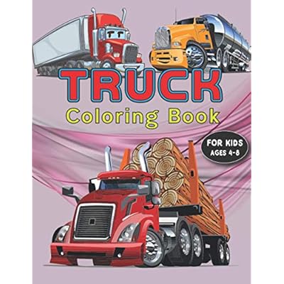 Truck Coloring Book for Preschoolers: Fun Big Rig, Nepal | Ubuy