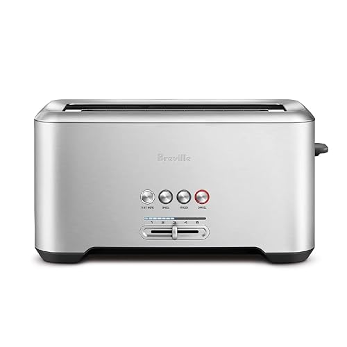 Breville BTA730XL Bit More Toaster, 4 Slice, Brushed Stainless Steel in ...