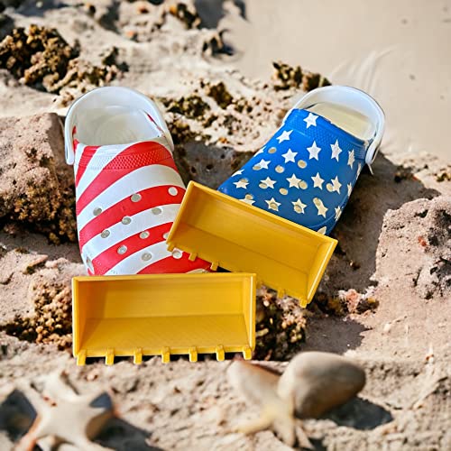 Colonial Depot Bulldozer Croc Attachments Men (2 Pack) Excavator Bucket ...