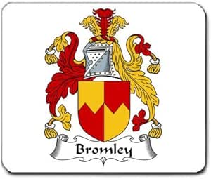 Amazon.com: Bromley Family Crest Coat of Arms Mouse Pad : Office Products