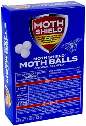 Amazon.com: moth shield 4 oz Moth Balls (Pack of 4): Home & Kitchen