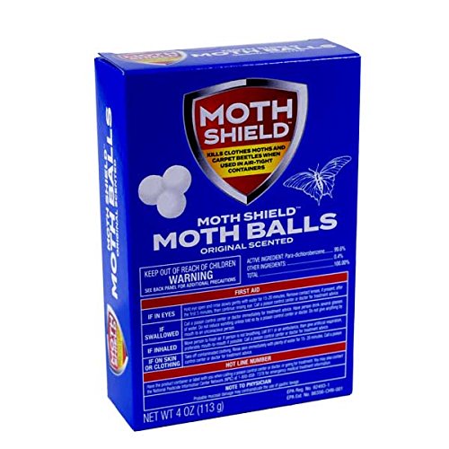 moth shield 4 oz Moth Balls (Pack of 4)