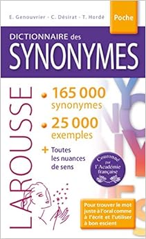 Amazon.com: Larousse Dictionnaire des Synonymes (Références) (French ...