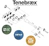 Tenebraex Ocular Flip Up Scope Cover with Adapter Ring for GPO, Hawke ...