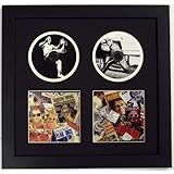 Cd Frame for Cd Disc and Double Booklet Frame Featuring a Black Mat ...