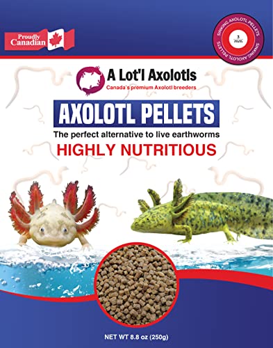 A Lotl Axolotls - Axolotl Pellets - Carnivore Food - Sinking Fish Food ...
