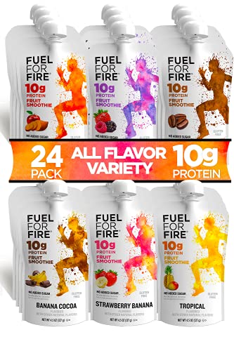 Fuel For Fire - Variety Pack with All 6 Flavors (24 Pack) Including New ...