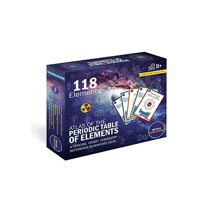 Buy Periodic Table of Elements Laminated Flashcard Science kit| Quick ...