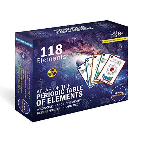 Buy Periodic Table of Elements Laminated Flashcard Science kit| Quick ...