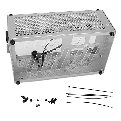 Desktop Computer Chassis Case,K55 Mini-ITX Desktop Chassis Aluminum ...