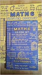 Teaching Textbooks Math 6 CD-ROM Set (Windows & Macintosh): Amazon.com ...