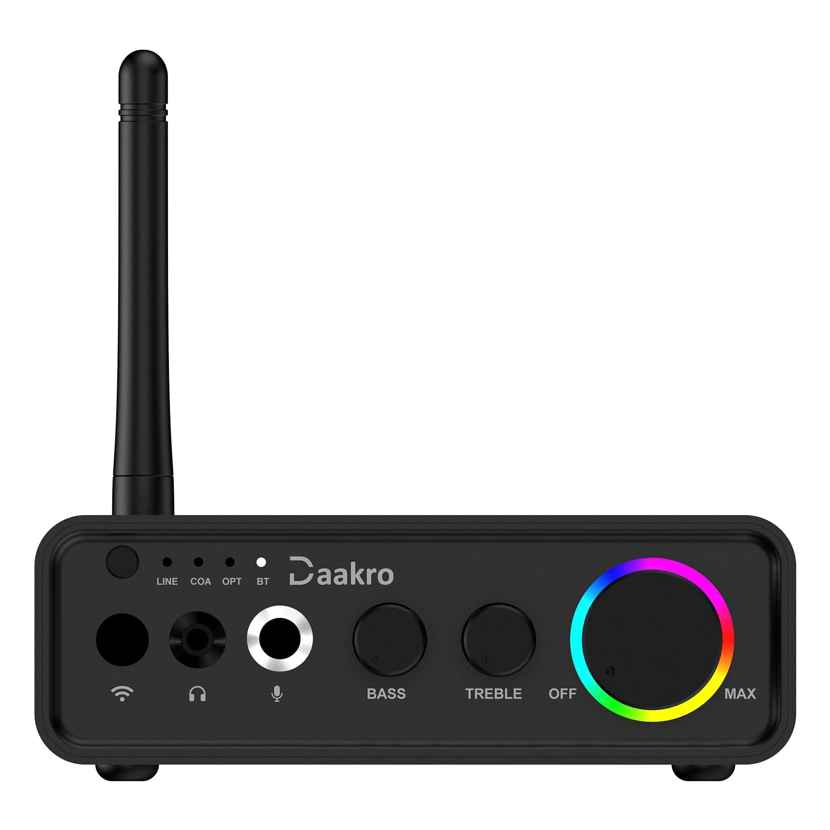 M19-BT Amplifier Stereo Receiver,100Wx2 HiFi Class D Amp,Mini 2 Channel ...