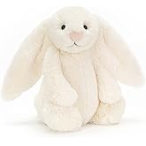 Amazon.com: Jellycat Bashful Beau Bunny Stuffed Animal, Medium 12 inches - Rabbit & Bunny Plush ...