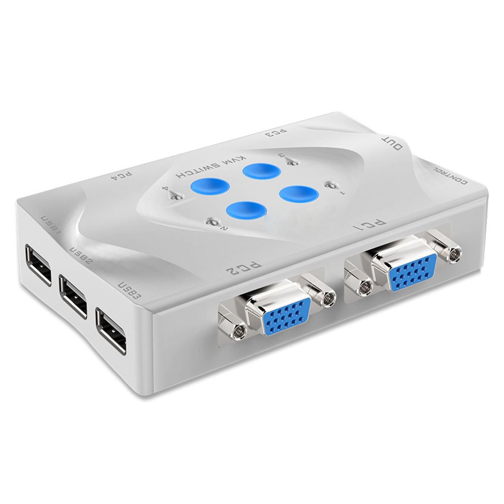 Es Tune 4 Way Usb Kvm Switch Box Intelligent 4 | Desertcart INDIA