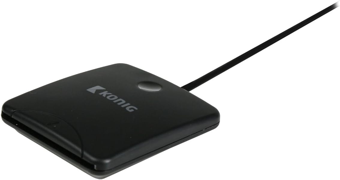 Konig CSSMARTRW10 USB 2.0 Smart Card Reader: Amazon.co.uk: Computers ...
