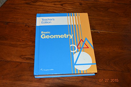 Basic geometry: Teacher's Edition: Ray C Jurgensen, Richard G Brown ...