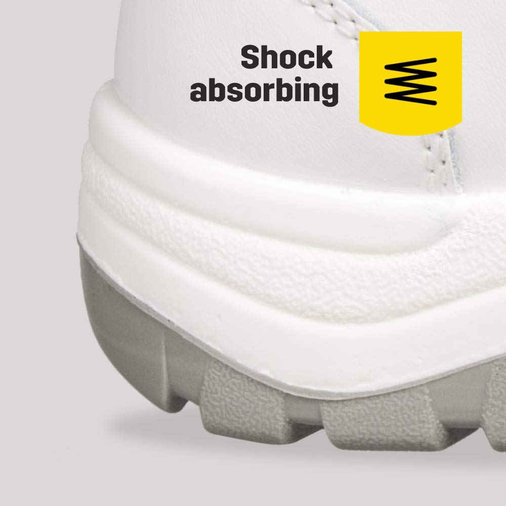 Steel Toe Cap Safety Clog – Safety Jogger Industrial X0500 White, 10.5 ...