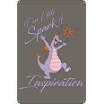 Amazon.com : Figment - One Little Spark Vintage Metal Sign Home ...