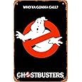Amazon.com : Movie Ghostbusters Poster Retro Metal Sign Vintage Tin ...
