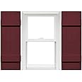 Amazon.com: Mid America Board and Batten 14" 4 Board Joined Vinyl Standard Shutter (1 Pair) - 14 ...