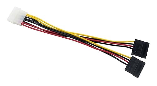 LINDY SATA Extension/Splitter Cable - Combined Data & Power Internal 0 ...