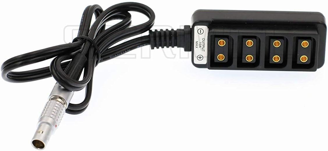SZRMCC 0B 3 Pin Steadicam Zephyr 12V Output to 4 Port D tap Female Hub ...
