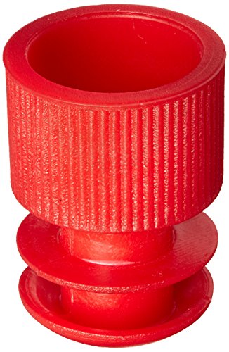 Globe Scientific 118127R Polyethylene Flange Plug Cap for Test Tubes ...