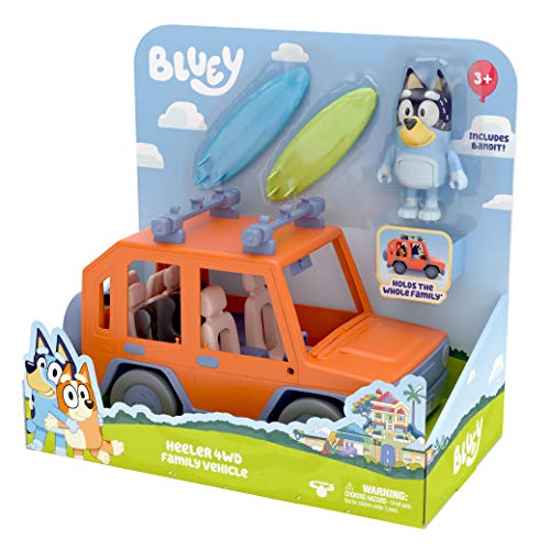 Luey, 4wd family vehicle, with 1 figure and 2 surfboards