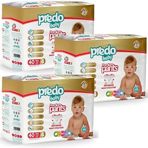 Predo Baby Premium Pants, Maxi 7-18kg, Size 4, 40 pieces price in UAE ...