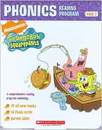 SpongeBob Squarepants Phonics Box #2: 12 Book Reading Program: Amazon ...