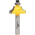 YONICO Router Bits Edge Forming Roundover Bead 1/4-Inch Radius 1/4-Inch ...