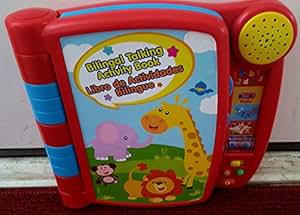 Amazon.com: Kid Connection Bilingual Talking Activity Book by Kid ...