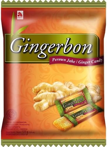Gingerbon Original Ginger Candy – Spicy & Sweet Chewy Ginger Treats ...