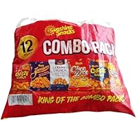 Amazon.com: Sunshine Snacks Combo Pack of 12 ( 2 Cheezees 2 Cheeze ...