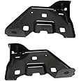 Amazon.com: Evan Fischer Front Bumper Bracket Set of 2 Compatible with ...