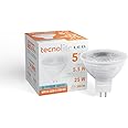 Tecnolite - Foco MR16 LED 5.5 Watts, Luz de Día, Base GX5.3, No Atenuable. Iluminación Interior ...