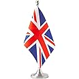 Amazon.com : UK Flag British Flags, Small Mini British Desk Flag, Used ...