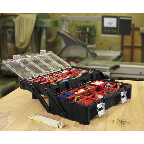 Keter Master Pro Cantilever Series 17185073 Tool Box 22 Inches Plastic ...