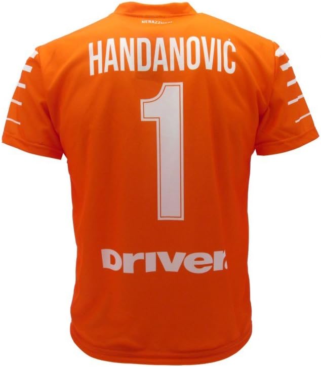 Maglia Handanovic 2018 Arancione Portiere Inter Prodotto Ufficiale 1 ...