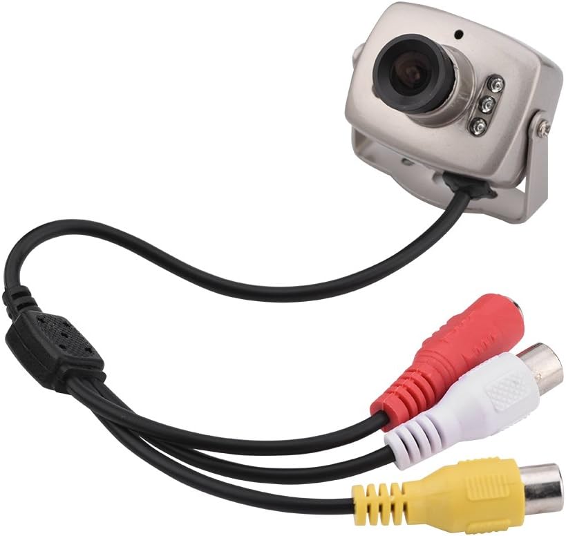 Mini 6 LED Wired CMOS CCTV Security Camera Night Vision Digital Video ...