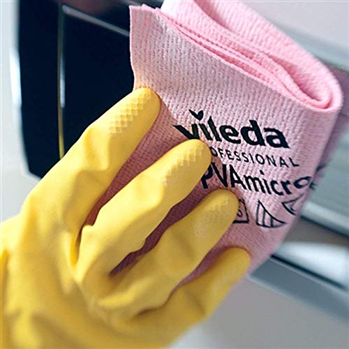 Vileda Professional | PVA Microfiber Cloth Red | All Purpose Cleaning ...