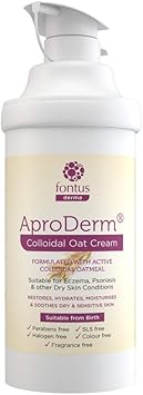 Aproderm Colloidal Oat Cream - 500ml pump - Paraffin Free Cream ...