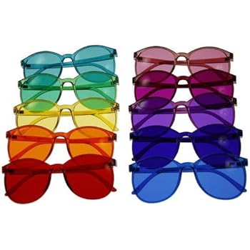Amazon.com: Color Therapy Glasses Set: Health & Personal Care